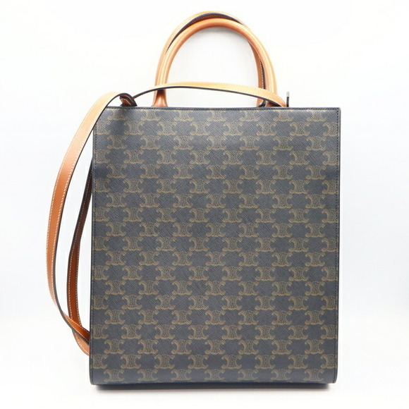 Celine | Bags | Celine Tan Triomphe Vertical Small Cover | Poshmark
